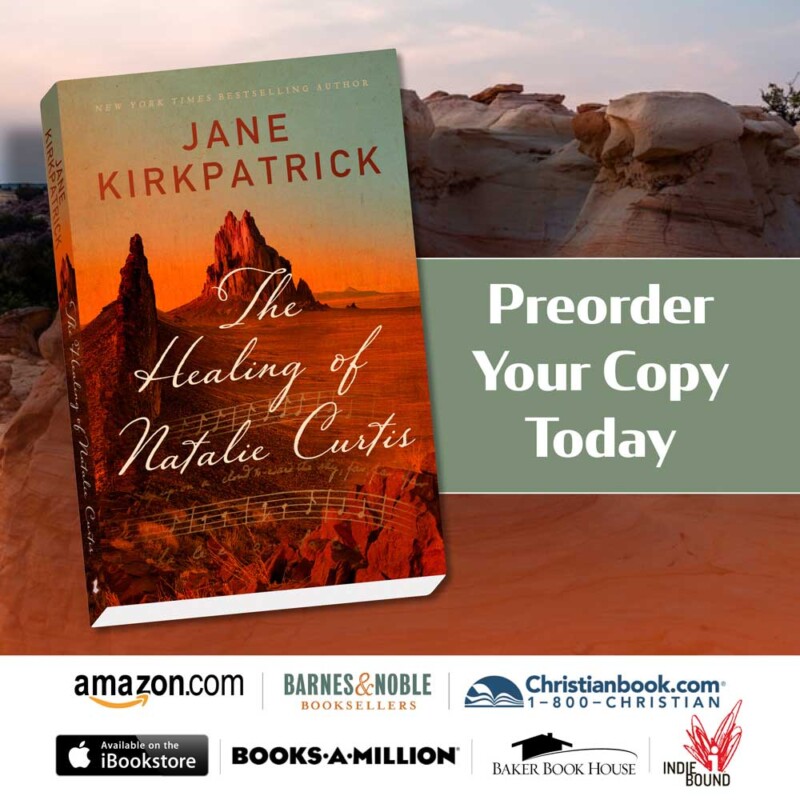 Pre-order The Healing of Natalie Curtis - Jane Kirkpatrick